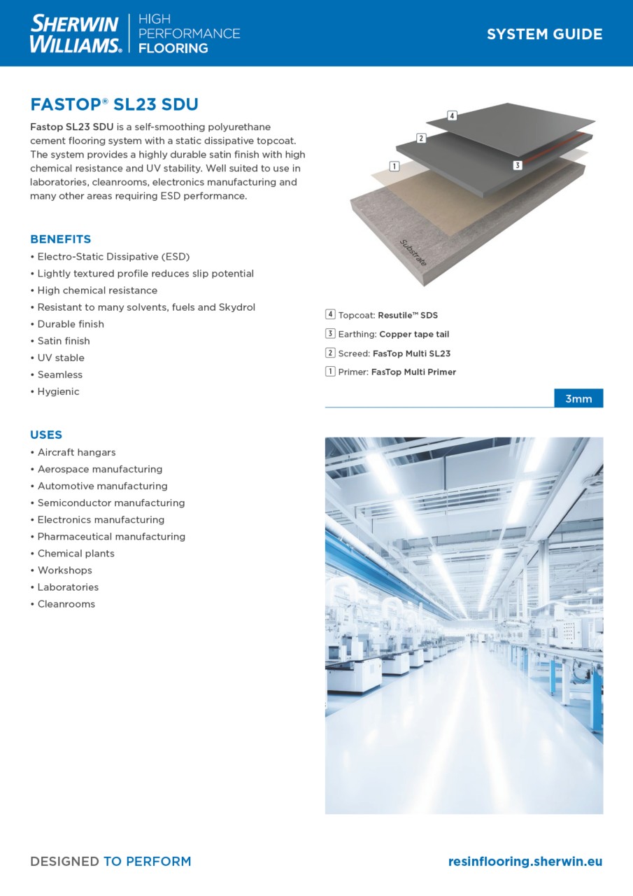 FasTop SL23 SDU | Sherwin-Williams