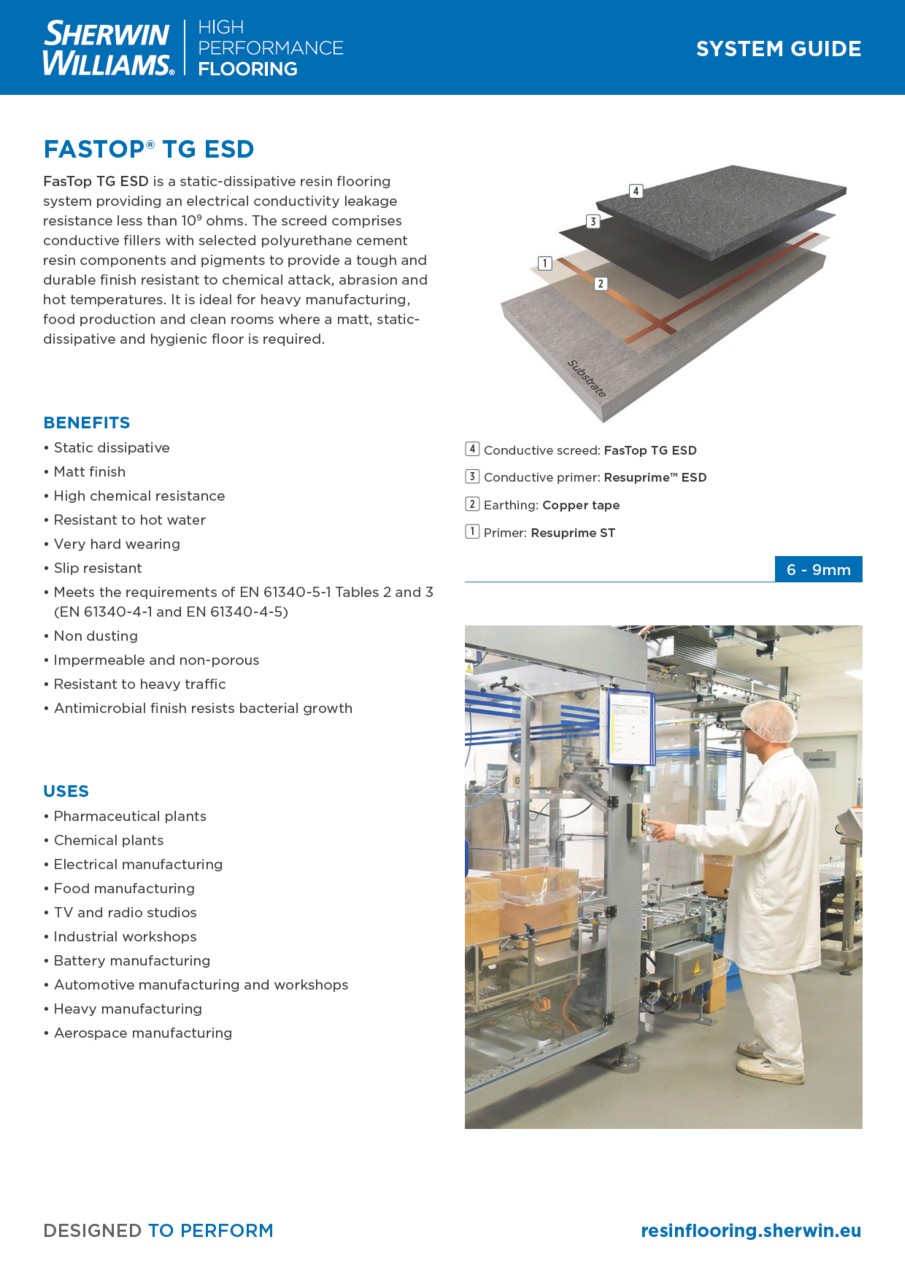 FasTop TG ESD | Sherwin-Williams