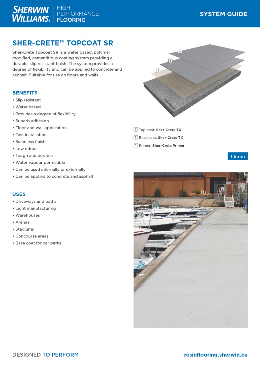 Sher-Crete Topcoat SR | Sherwin-Williams