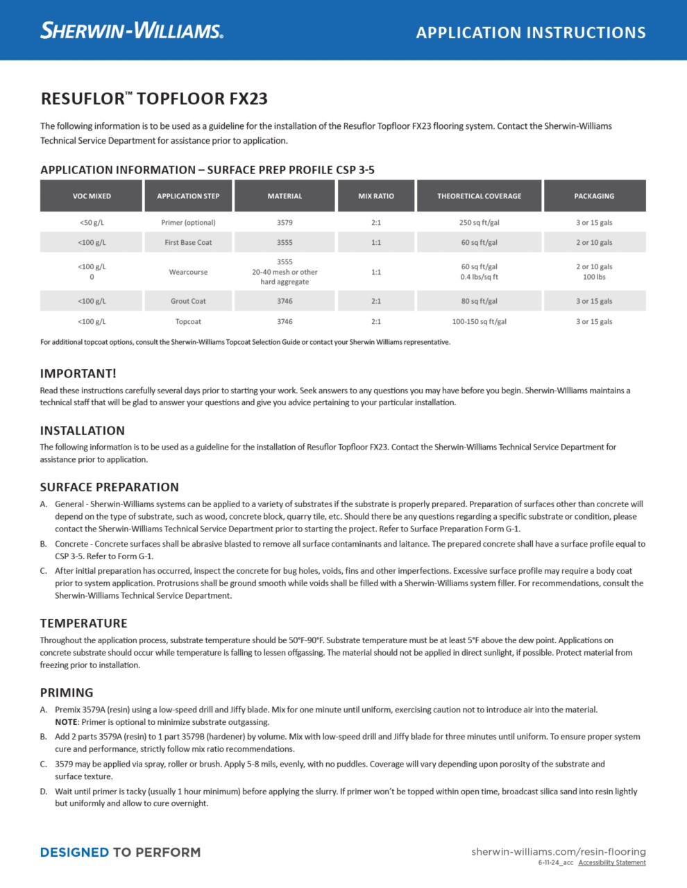 Resuflor™ Topfloor FX23 | Sherwin-Williams
