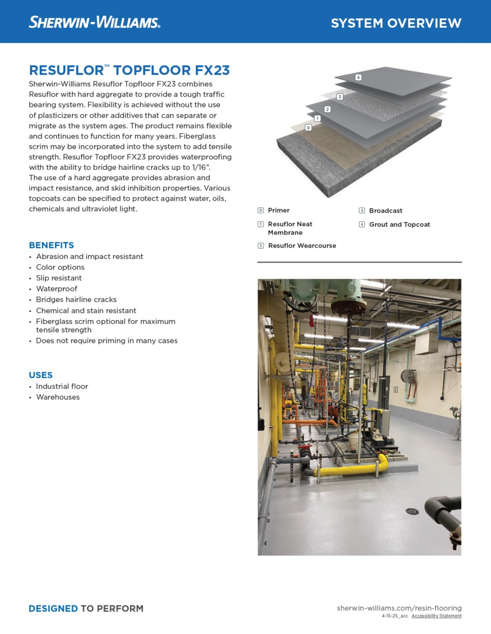 Resuflor™ Topfloor FX23 | Sherwin-Williams