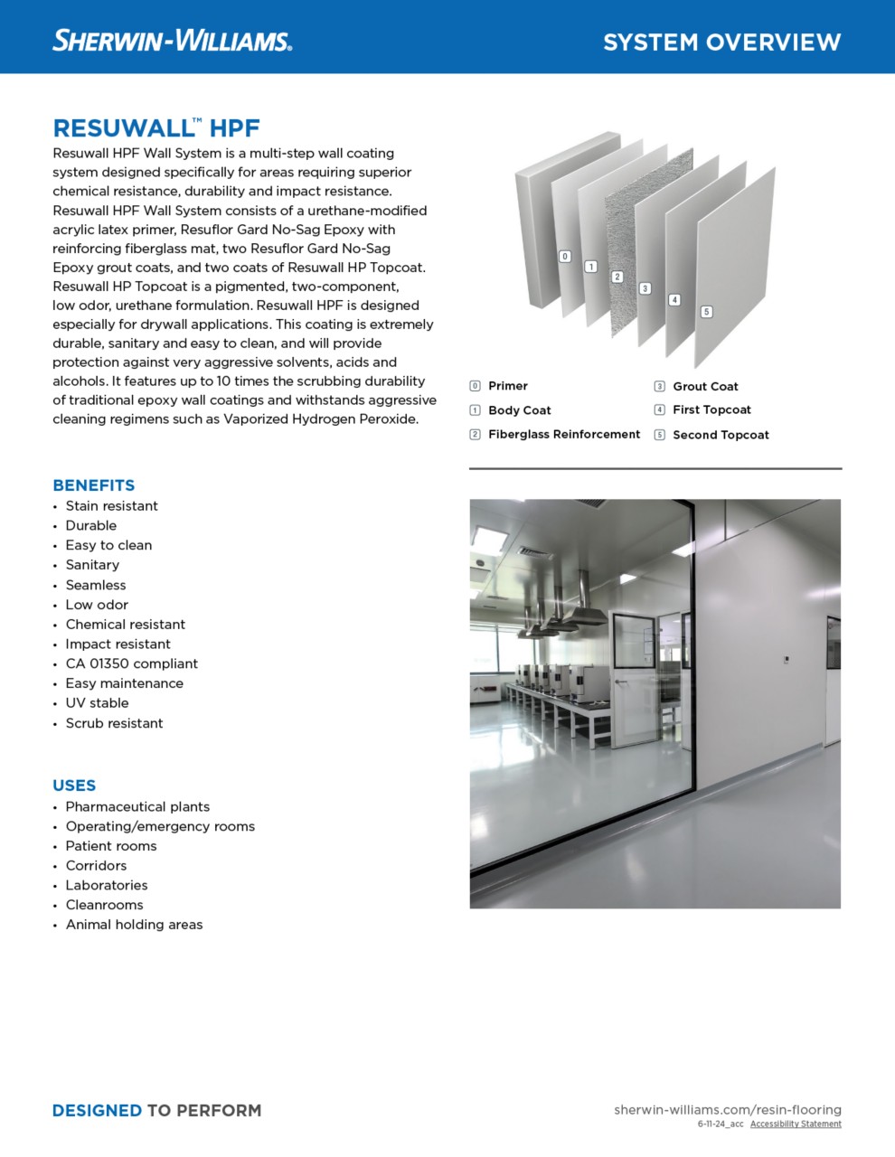 Resuwall™ HPF | Sherwin-Williams